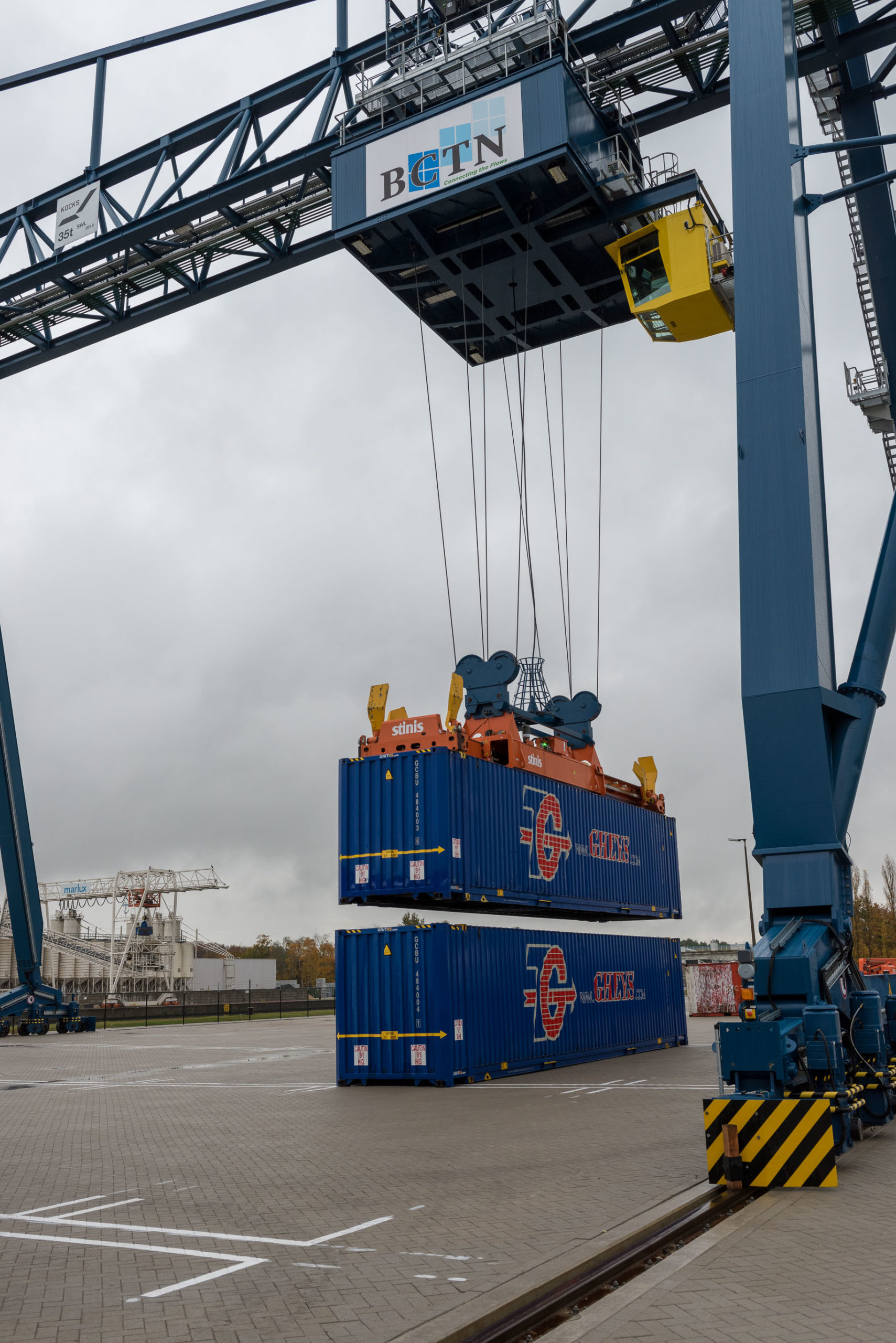 BCTN-terminal in Beringen van start - Binnenvaartkrant