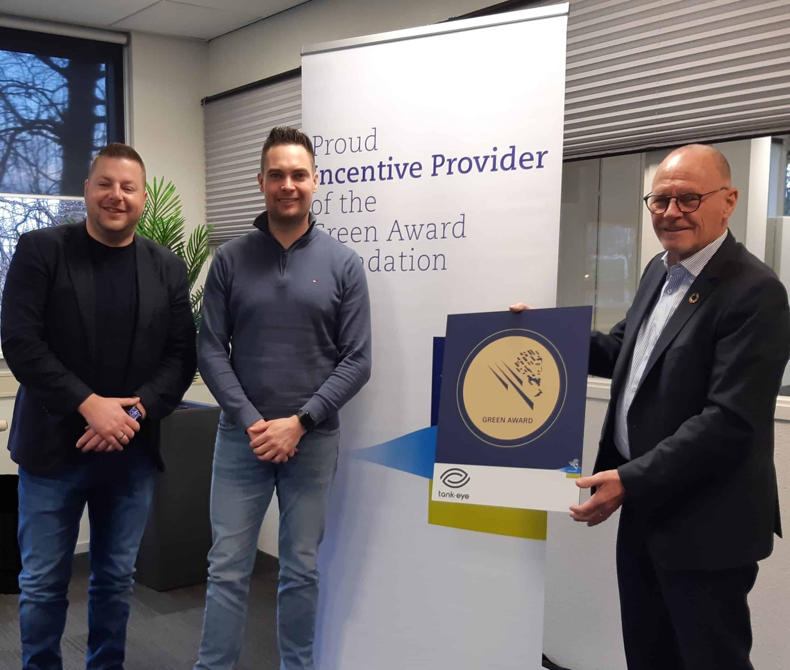 Green Award: korting en punten bij Tank-Eye - Binnenvaartkrant