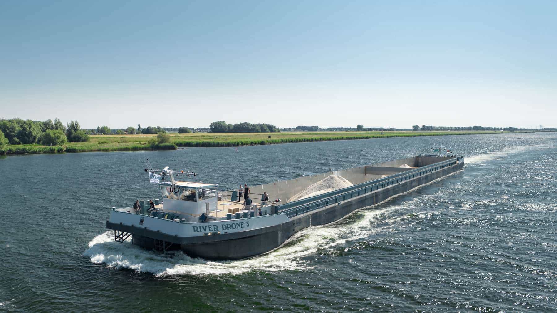River Drone 3 sluit aan bij Naval Inland Navigation - Binnenvaartkrant