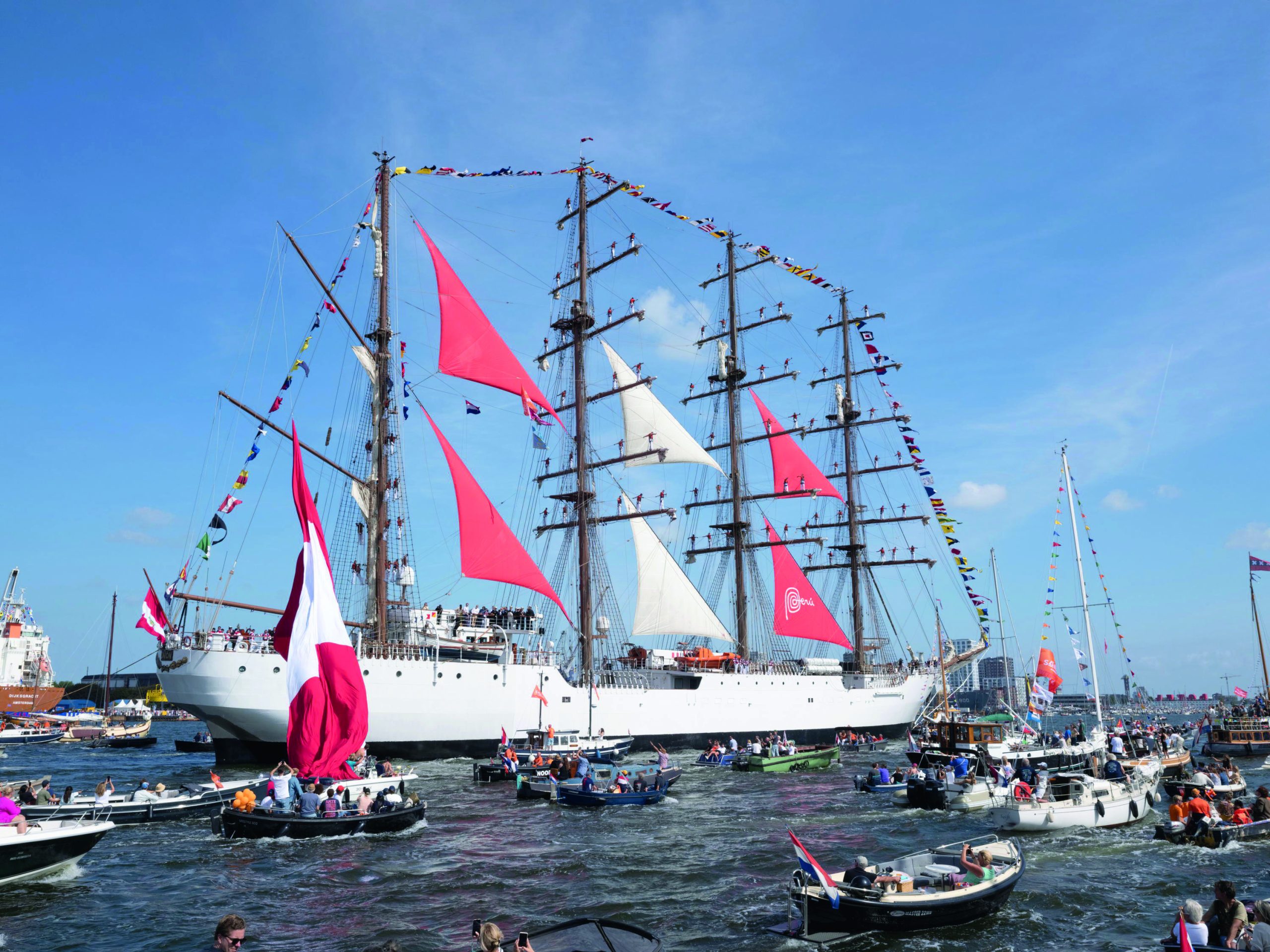 Sail Amsterdam: Vijf dagen spektakel - Binnenvaartkrant